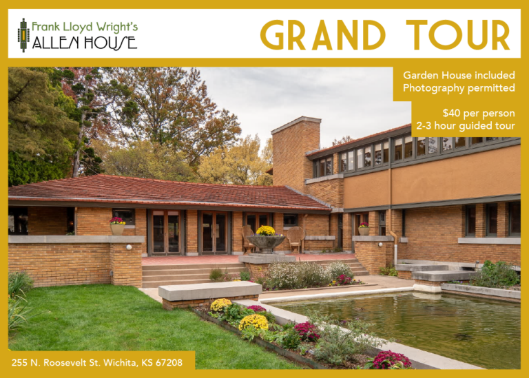 10:00 AM-Grand Tour - Frank Lloyd Wright's Allen House